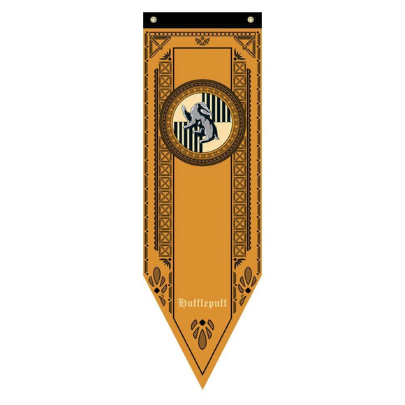 Other | Harry Potter Hufflepuff Flag Wall Banner | Poshmark